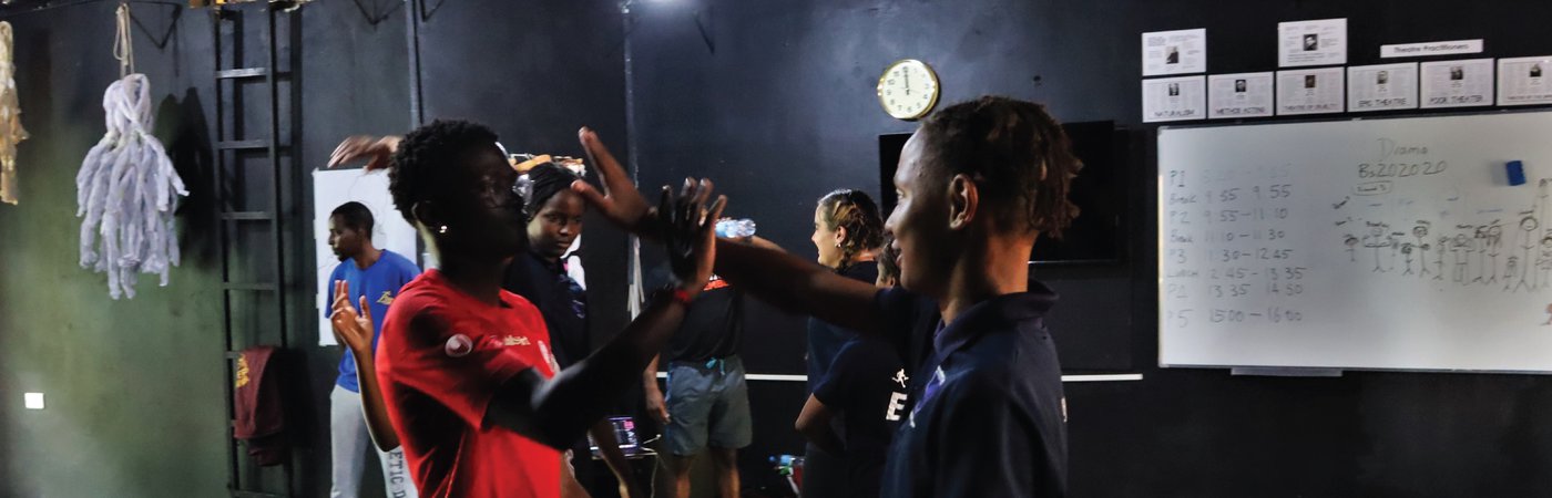 Frantic Assembly Visit BISA - Braeburn International School Arusha